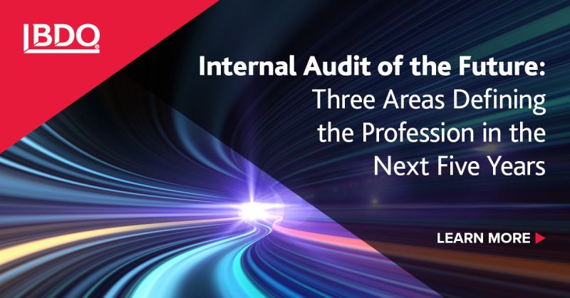 Internal Audit of the Future - BDO